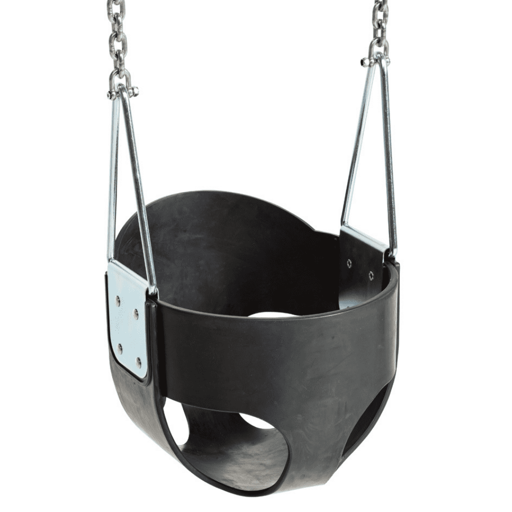 Blue Rabbit Play Outdoor Toddler/Baby Full-Bucket Swing with Chain ...