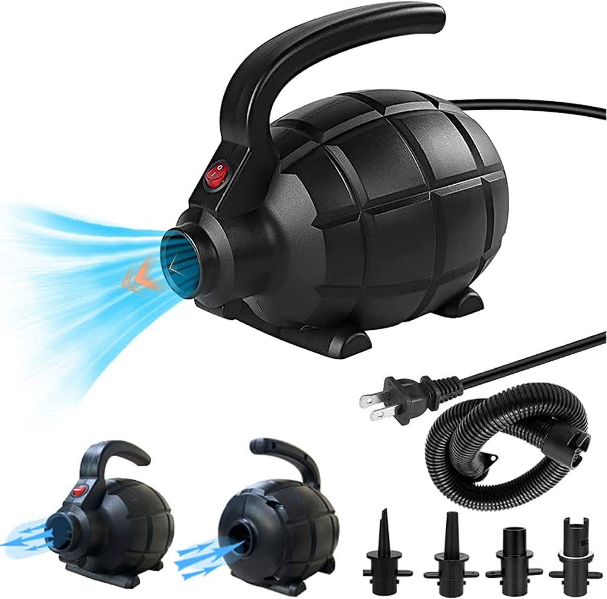 Bomba de aire eléctrica para esterilla de gimnasia inflable con pista ...