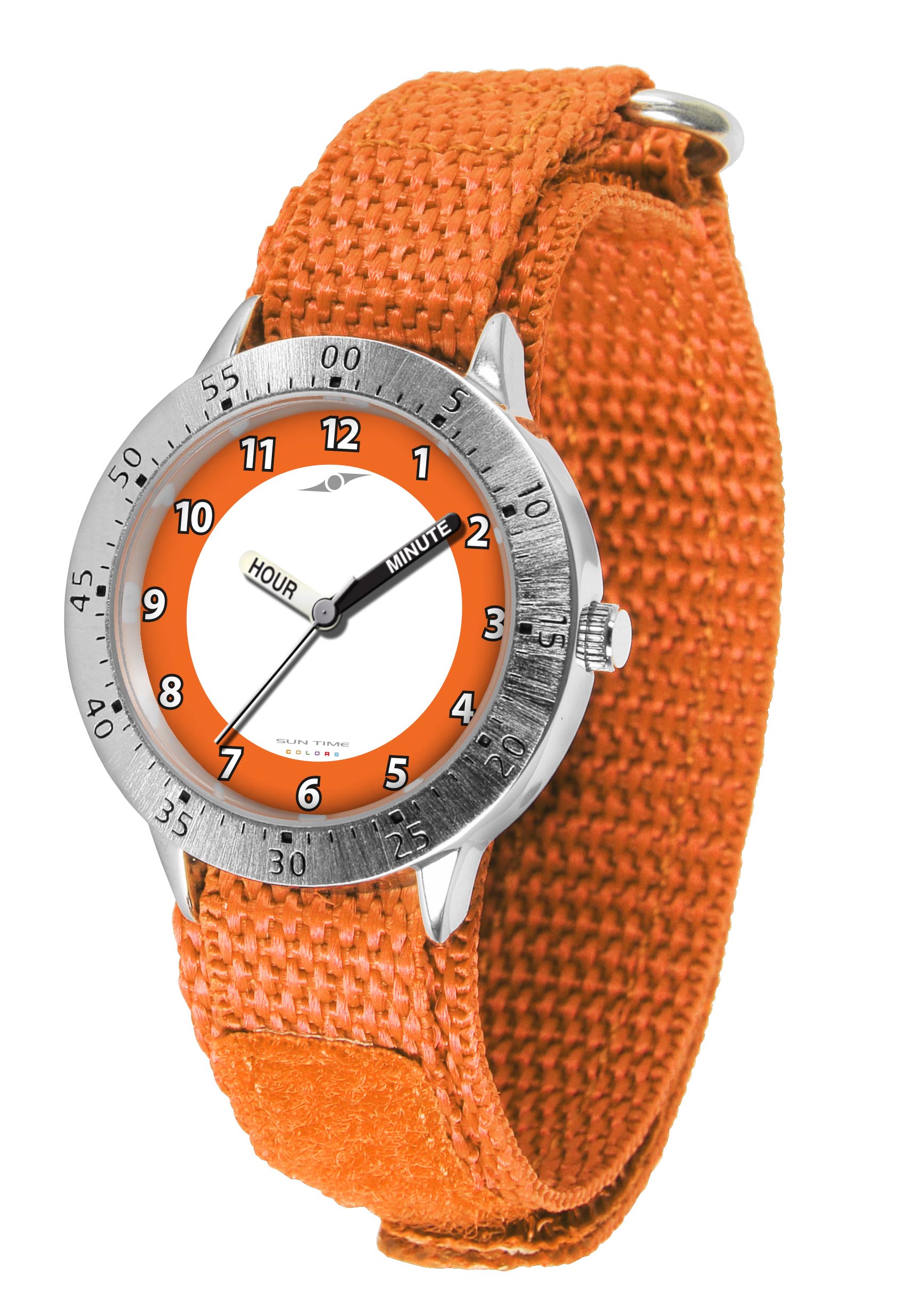 Suntime Colors Tailgater Youth Watch Adjustable Strap Easy-to-Read ...