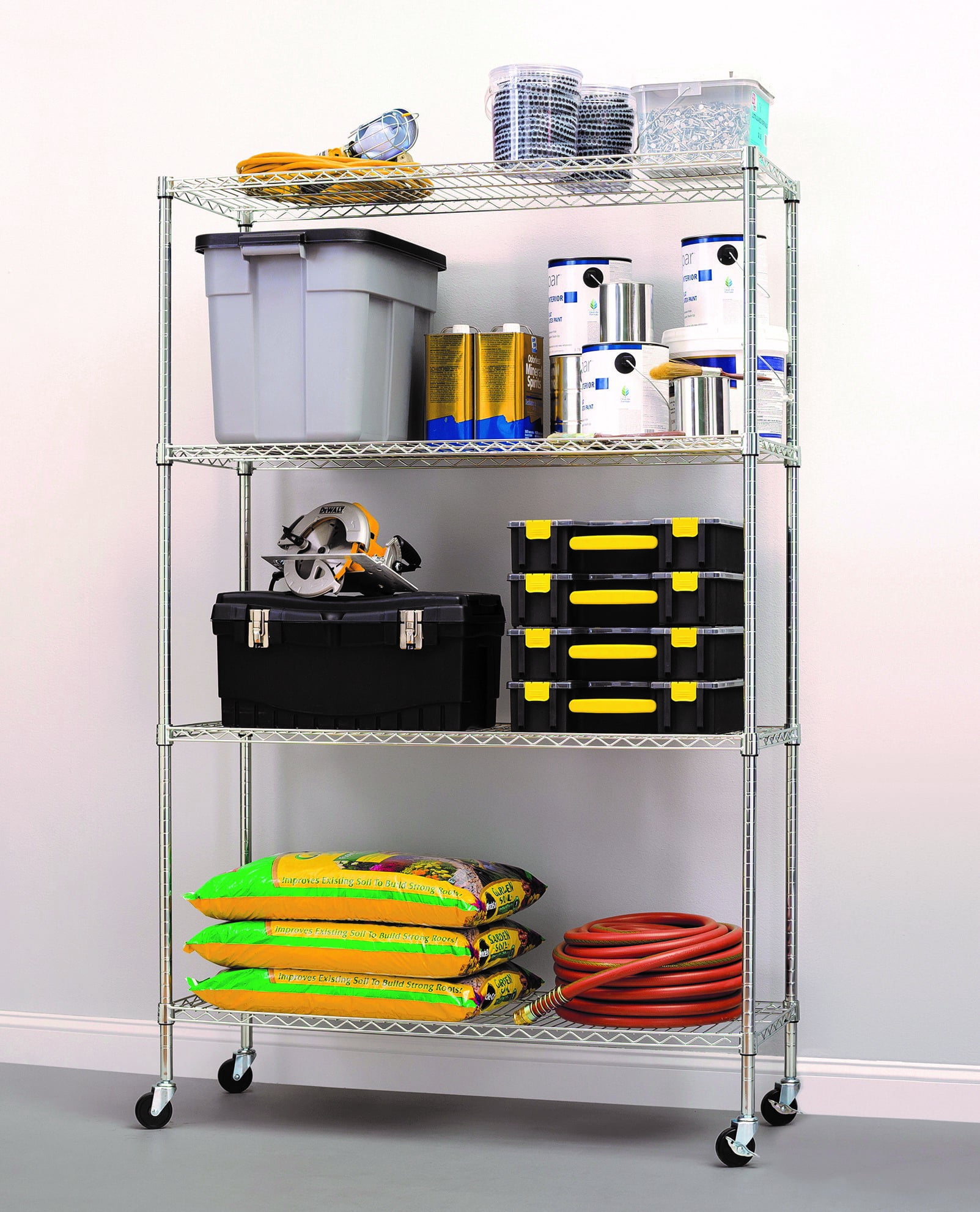 Industrial wire shelving - fbqery
