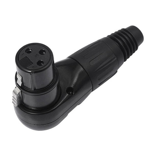 Conector para Micrófono Cable Audio 3 Pines XLR DIY | Bodega Aurrera en ...