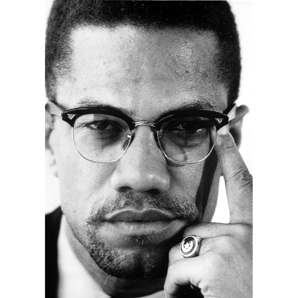 Close up Malcolm X Photo Print (8 x 10) - Walmart.com - Walmart.com