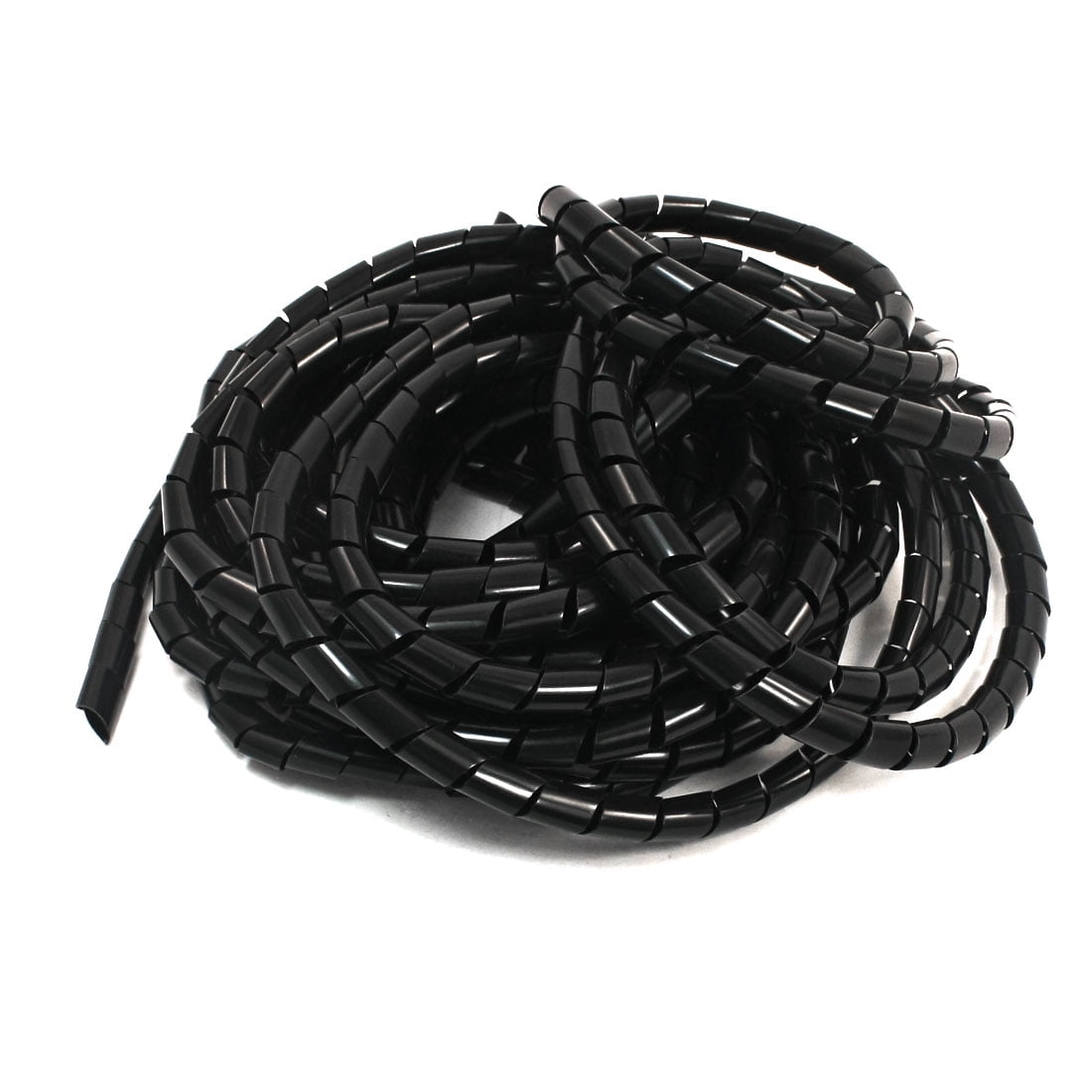 Unique Bargains 10mm x 6M Spiral Wrap Wrapping Band Wire Cable Zip ...