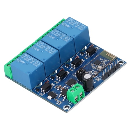 Relay Module, APP Control DC12V 10A/250V AC 10A/30V DC Relays Board ...