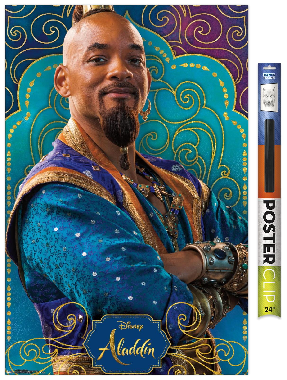 Disney Aladdin - Genie Pose Wall Poster, 22.375" x 34" - Walmart.com