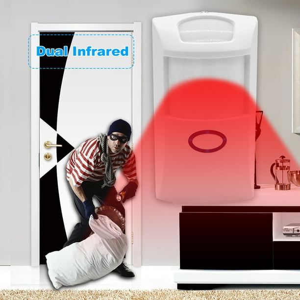 PIR2 Wireless Dual Infrared Detector 433Mhz RF PIR Motion Sensor Smart ...