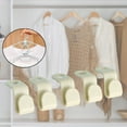 5pcs Clothes Hanger Connector Hooks Hanger Clips Thicken Material For