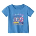 Back To School Shirt Kids Crewneck Short Sleeve T Shirts Letter Print ...