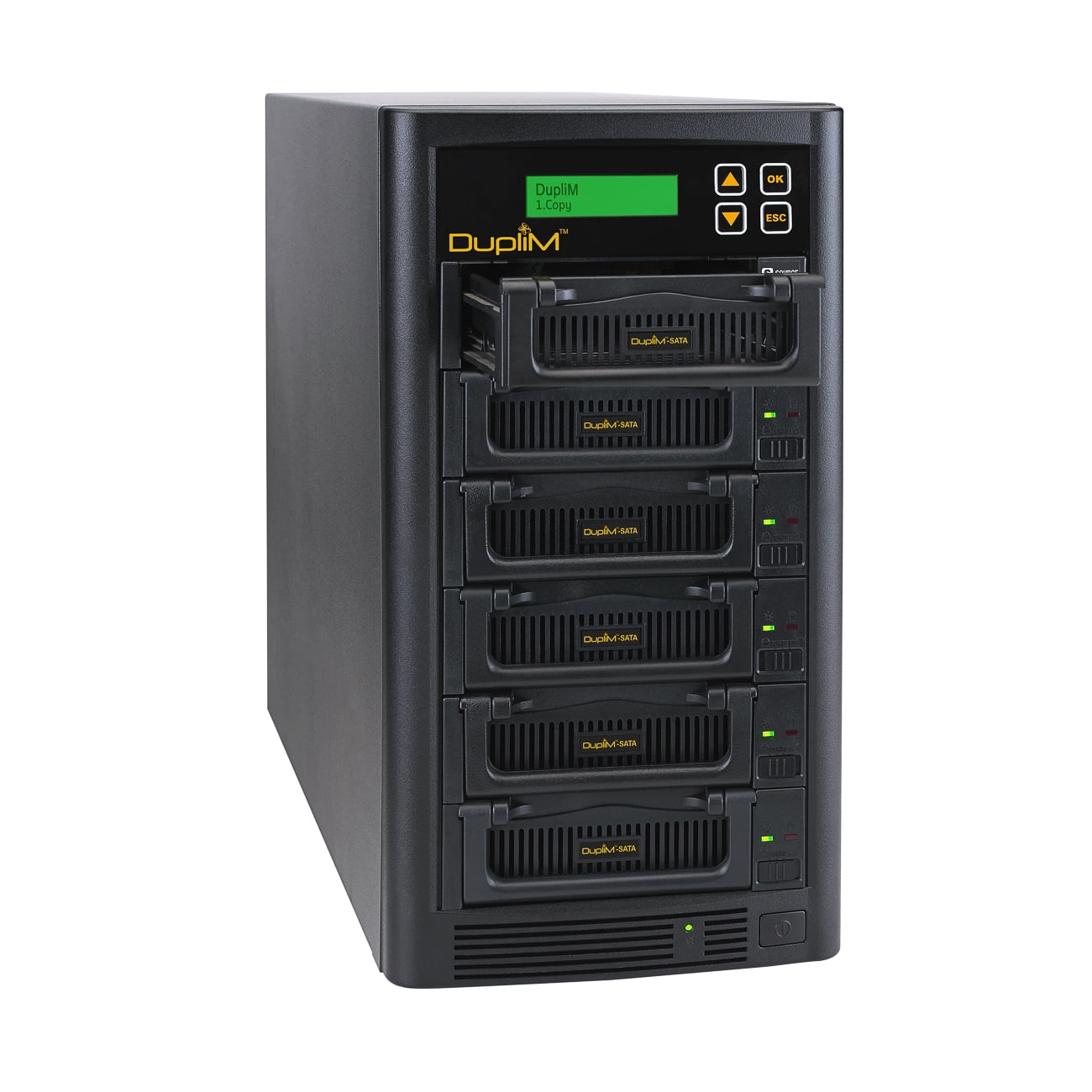 DupliM 1:5 SSD HDD SATA IDE Duplicator and Hard Disk Drive Sanitizer ...