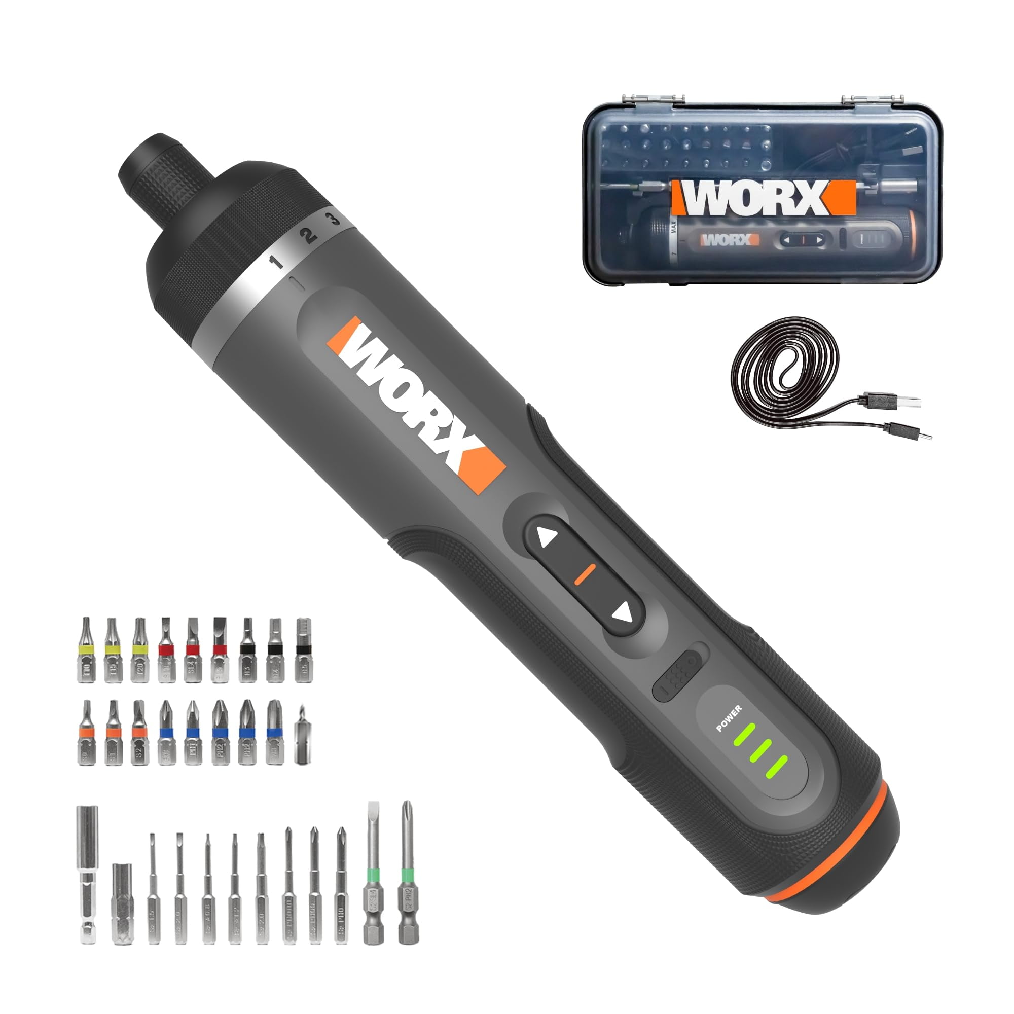 Click here for Worx 4v Lithium Screwdriver 30-Piece Accessory Kit... prices