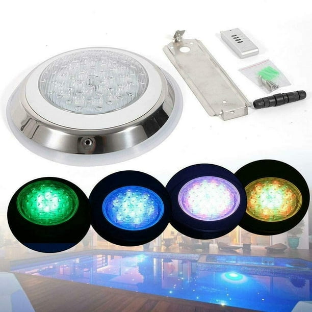 Underwater Pool Lights Inground Swimming Pools | RGB Color Changing LED ...