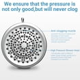 Filtered Shower Head Forier Hair & Skin - Removes Chlorine Heavy Metals ...