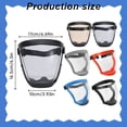 Transparent Visor, Adjustable Full-face Protective Shield, Durable ...