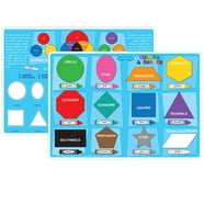 Smart Poly Learning Mats, 12" x 17", Double-Sided, Numbers 1-10, Pack ...