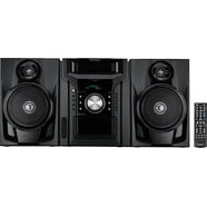 Sharp 350W 5-Disc Mini Shelf Speaker/Subwoofer System CD-BHS1050 with ...