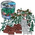 SCS Direct Army Men Modern Warfare Action Figures- 65+ Pieces, 15 ...