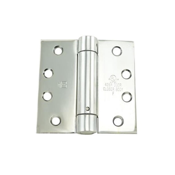 Hager 1250426 4 x 4 in. Full Mortise Single Acting Square Corner Spring ...