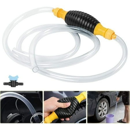 nipocaio Manual Liquid Transfer Pump, Portable Manual Transfer Gasoline ...