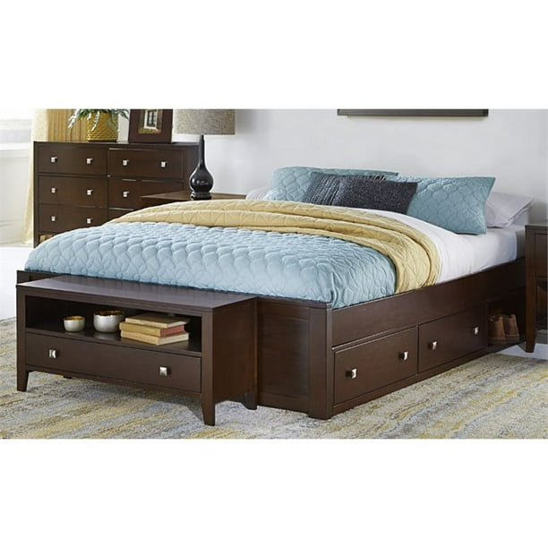 Hillsdale Pulse Platform Bed with Storage, Multiple Sizes and Colors ...