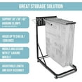 Adir Mobile Blueprint Holder– Construction Plan Rack, Map Organizer ...