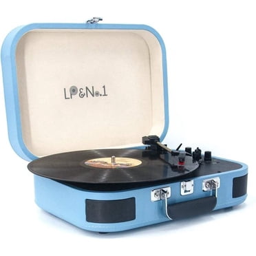 Victrola Re-Spin Sustainable Bluetooth Suitcase Record Player- Light ...