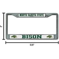 North Dakota State Bison Chrome License Plate Frame - Walmart.com