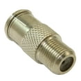 Coax Female Threaded Adapter to F-type Male Push-Type Adapter / Coupler ...
