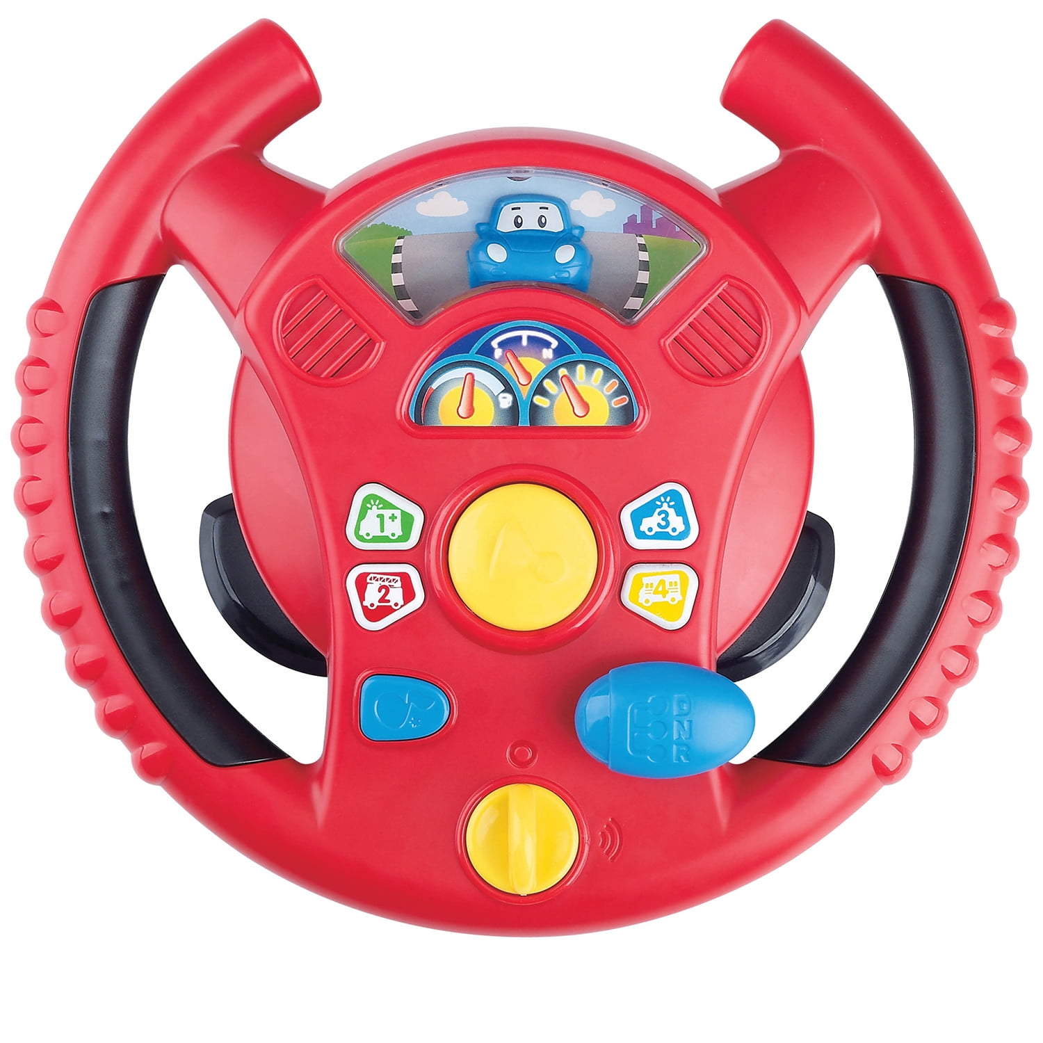 Kidoozie Rev N Roll Activity Wheel, Interactive Steering Activity with ...