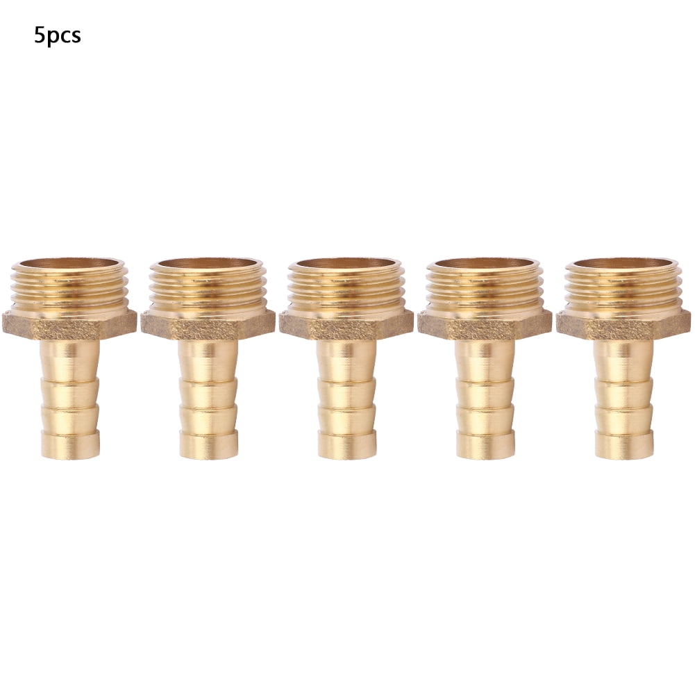 Conector macho BSP de espiga para manguera, 5 piezas de 10 mm, espiga ...