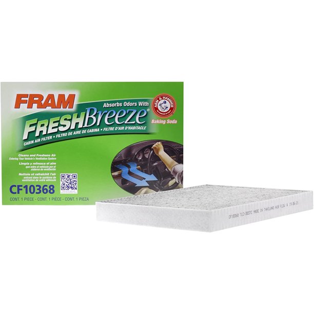 FRAM Fresh Breeze Cabin Air Filter with Arm & Hammer Baking Soda ...