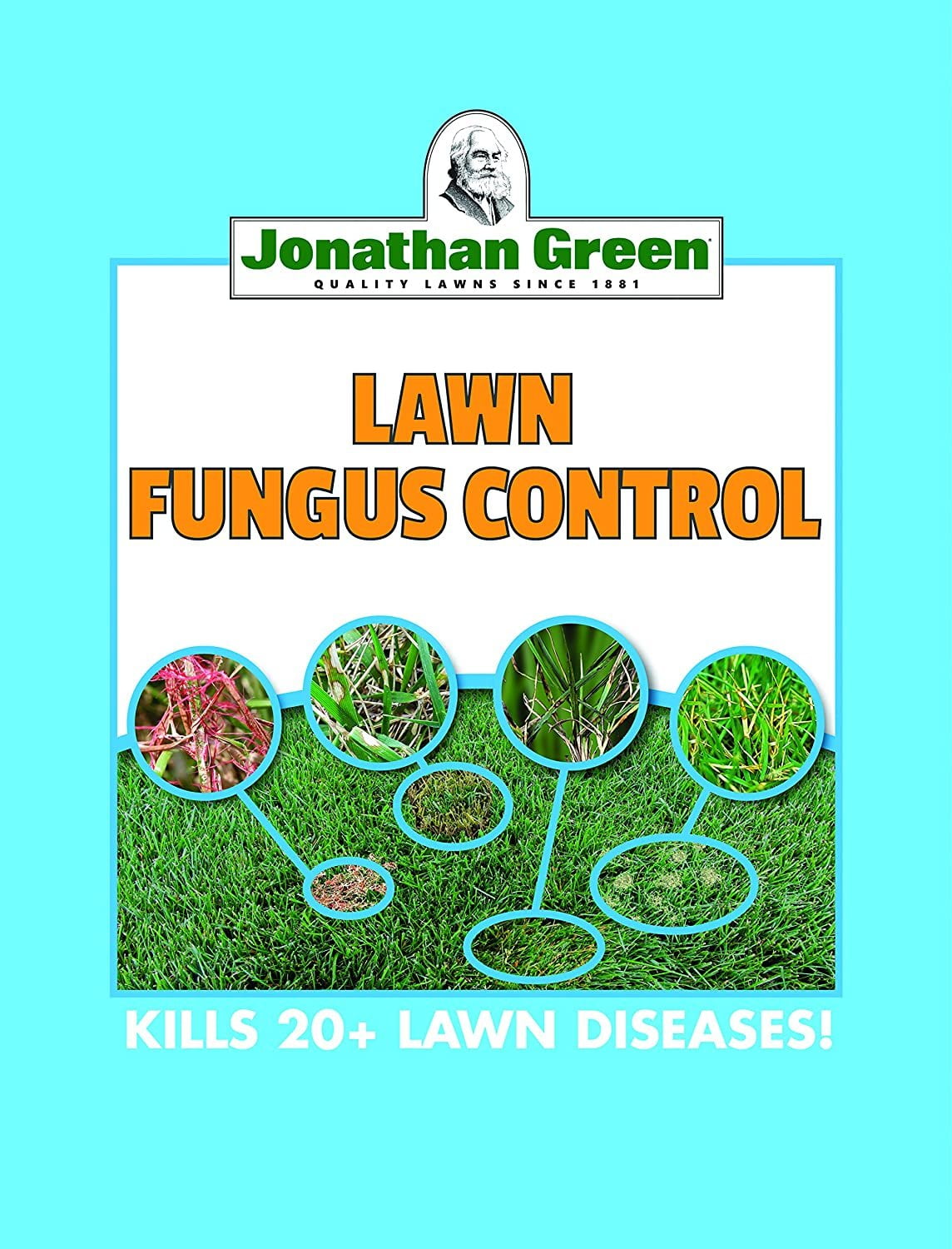Jonathan Green 10233 Lawn Fungus Control, 7.5 lbs. 5000 Square Feet ...
