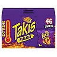 Takis Blue Heat Mini 25 pc / 1.23 oz Bite Size Multipack, Hot Chili ...