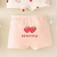 Ccpelsie Toddler Girls Soft Underwear Little Girls Casual Briefs Kids ...