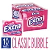 EXTRA Gum Classic Bubble Gum, Sugarfree, Large Family Value Multipack ...