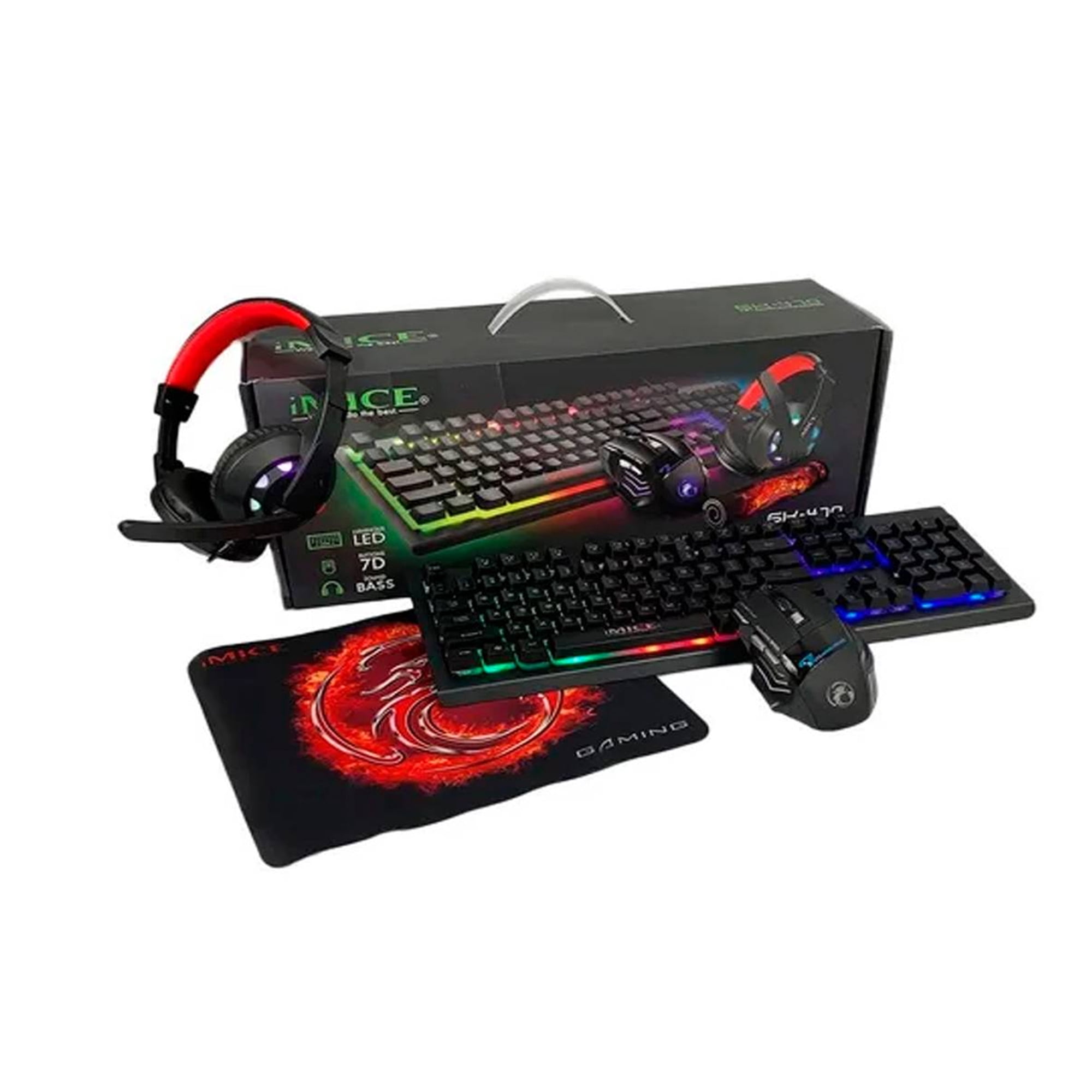 Imice | Kit Gamer Imice 4 En 1 Gk-470 | ID 5G9YCUVAA3MD