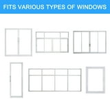 Uxcell Window Screen Mesh, 24" x 32" DIY Fiberglass Netting Mesh White ...