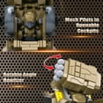 Artillery Mech Robot Transforming Building Blocks Set for Adults,City ...
