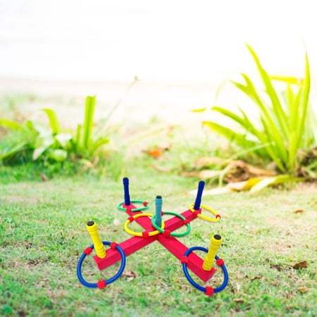 Ring Toss Yard Game Set Ring Toss Outdoor Indoor Ring Toss Game with ...