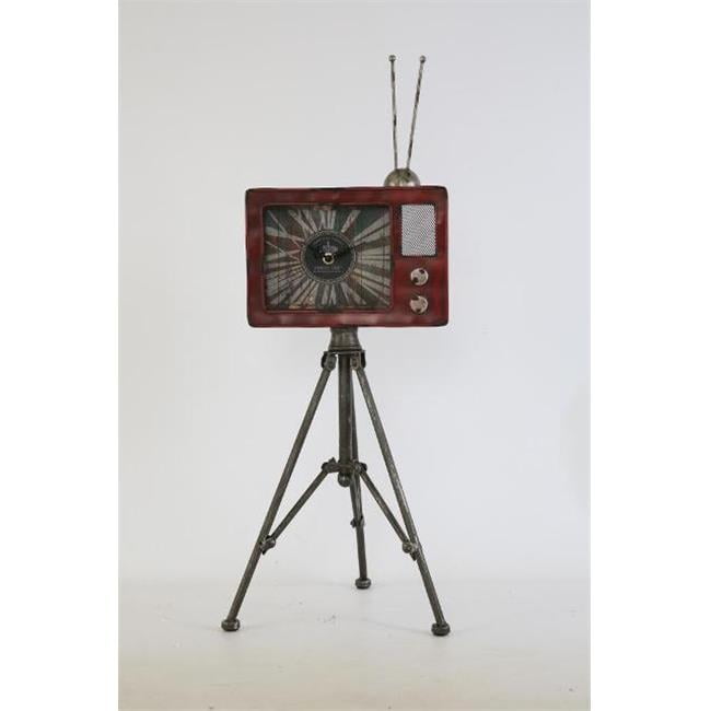 TWG Antique TV Clock Old Fashioned TV Clock Floor Centerpiece - Walmart.com