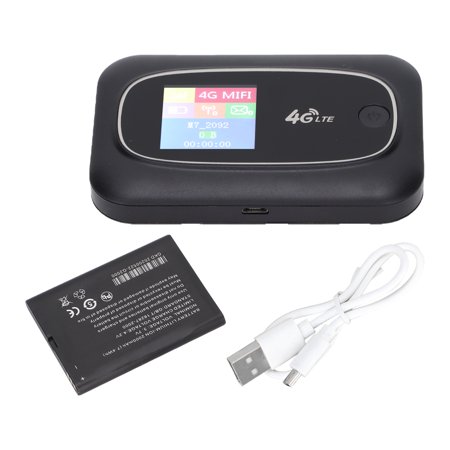 4G LTE Mobile Hotspot, Mini Light Travel Router Portable With SIM Card ...