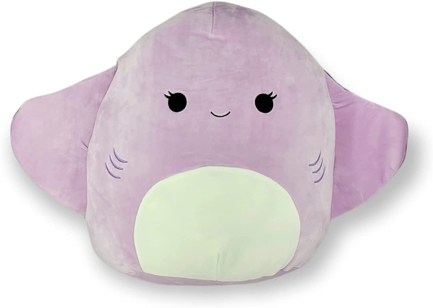 Squishmallows Official Kellytoy Sea Life Squad 8 Aziza The Manta Ray Squishy Soft Plush Toy