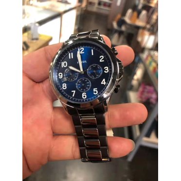 Fossil Men's Machine Chronograph, Brown-Tone Stainless Steel Watch ...