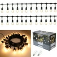 Better Homes & Gardens 48ft Outdoor String Lights, Shatterproof and ...