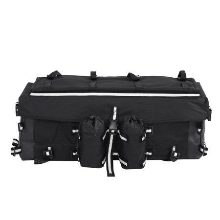 ATV Rear Rack Soft Luggage Storage Cargo Atv Saddle Bag Gear Pack Rear ...