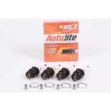 Autolite 5325 Copper Resistor Spark Plug (4 Pack) - Walmart.com