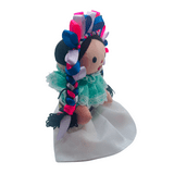 Mexican Handmade Maria Rag Doll with Traditional Dress 7" | Mona de ...