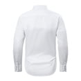 CLOUDSTYLE Men's Solid Slim Fit Non-Iron Button-Down Dress Shirt, 40S ...