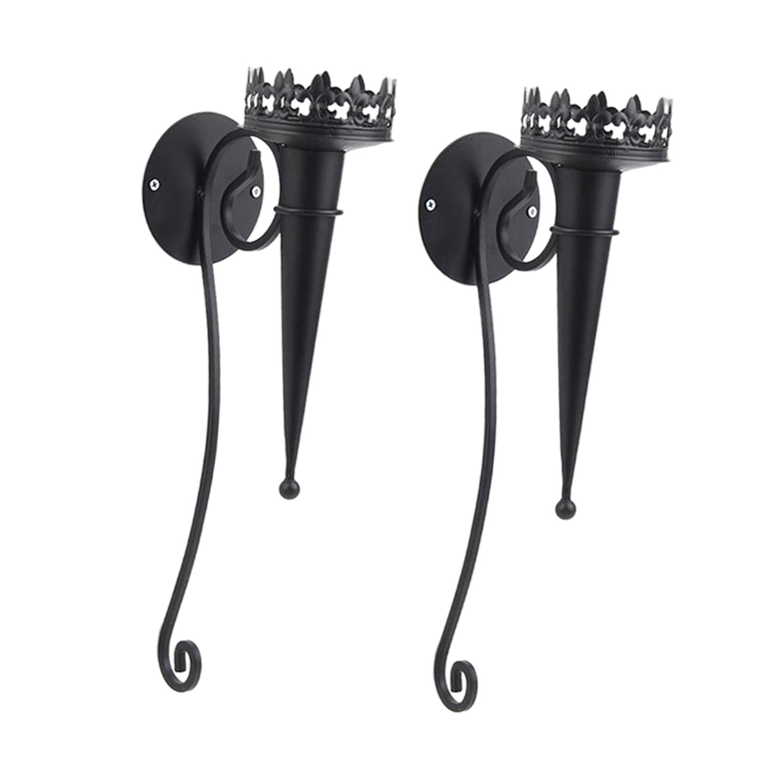 Click here for Lipstore 2 Pieces Medieval Wall Sconce Candle Hold... prices