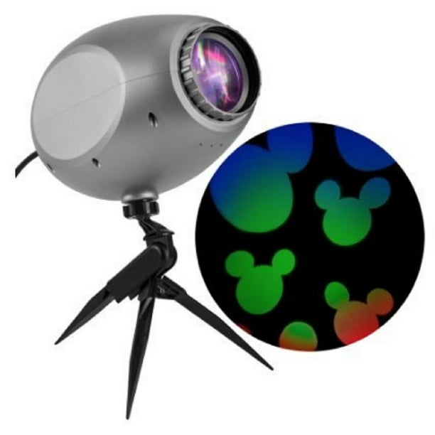 Disney Mickey Mouse Cascading Lights LED Projection Spotlight Christmas ...