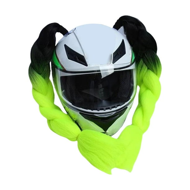 Cascos de motocicleta EZLIFE 1 par estilo punk con rastas para mujer ...